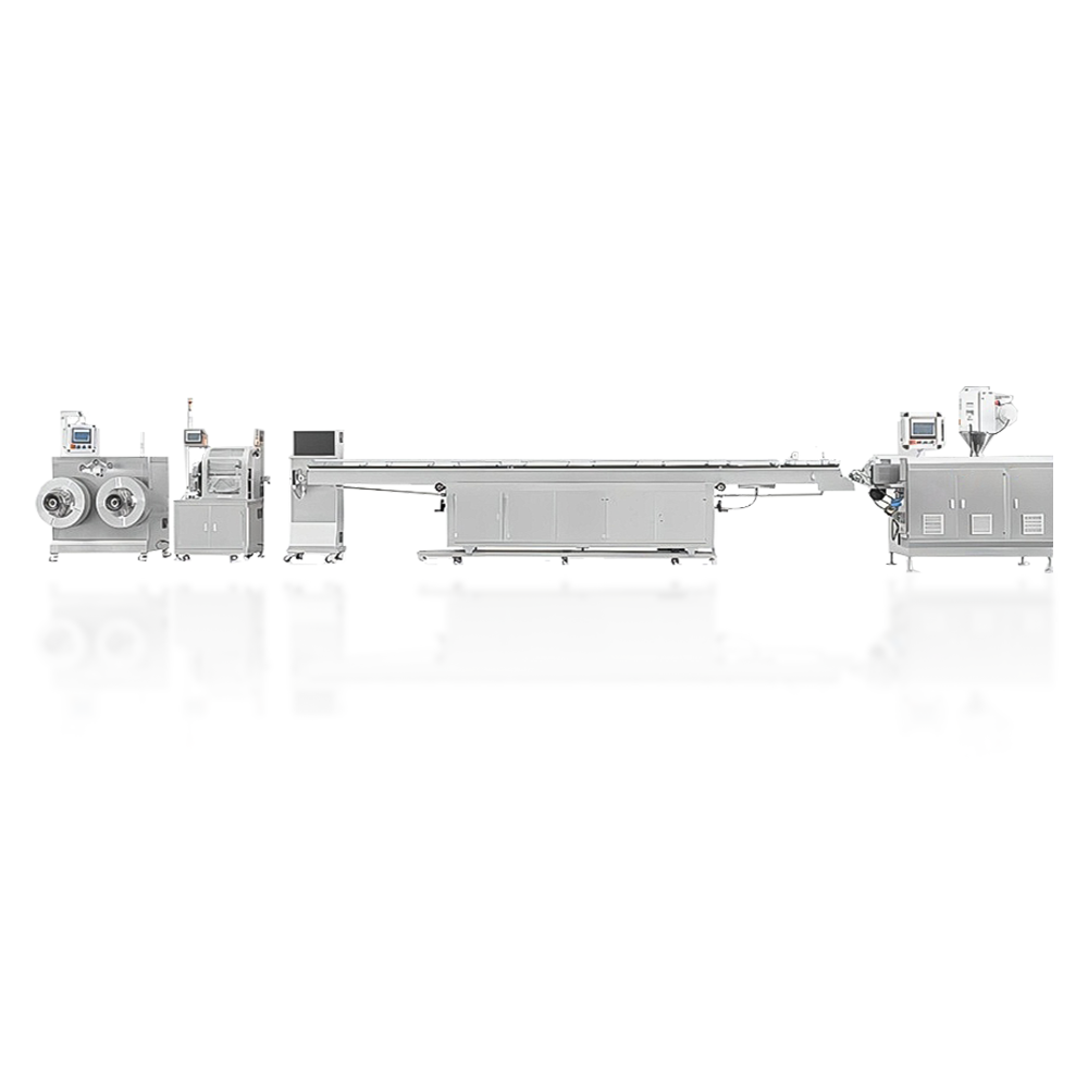 medical pipe extruder-new - 广东华普塑料机械有限公司
